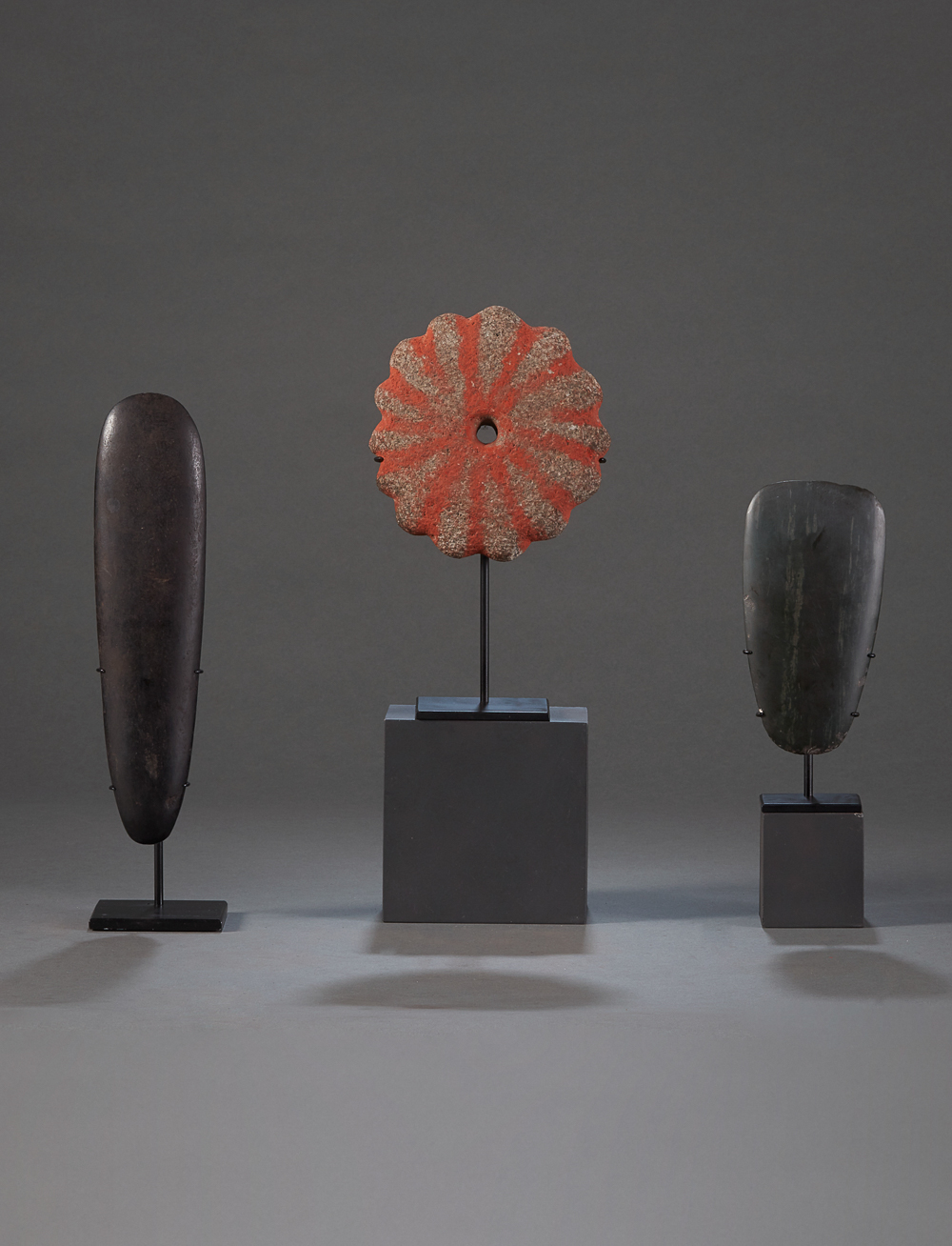 O-9 Three Prehistoric Stone Implements Chris Boylan Oceanic Art