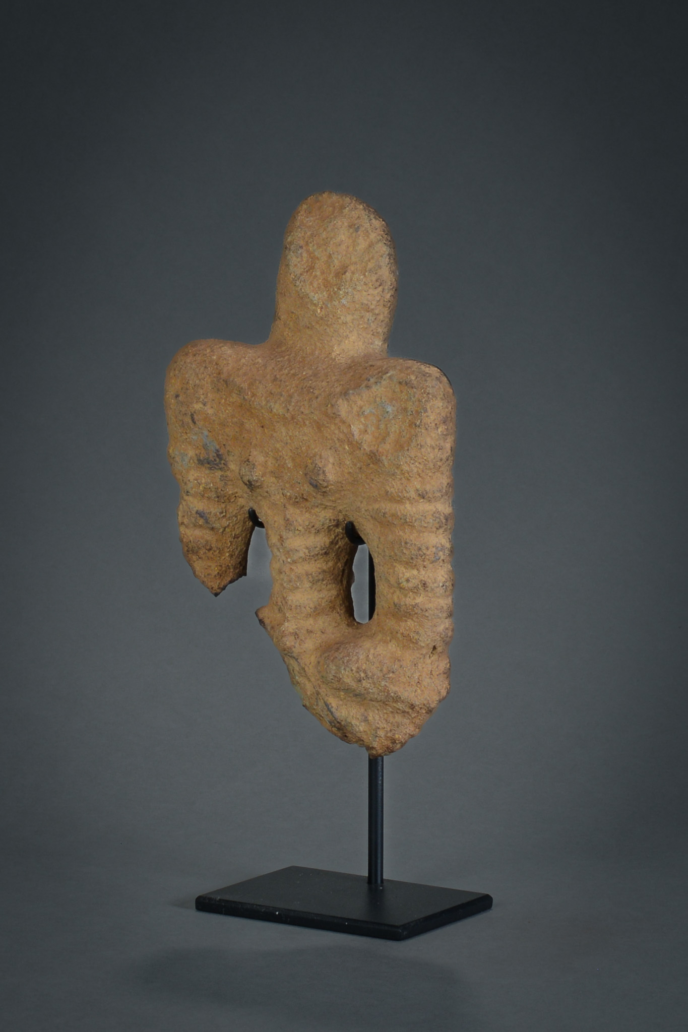 F-26 PREHISTORIC STONE TORSO, ”ENGA” Chris Boylan Oceanic Art